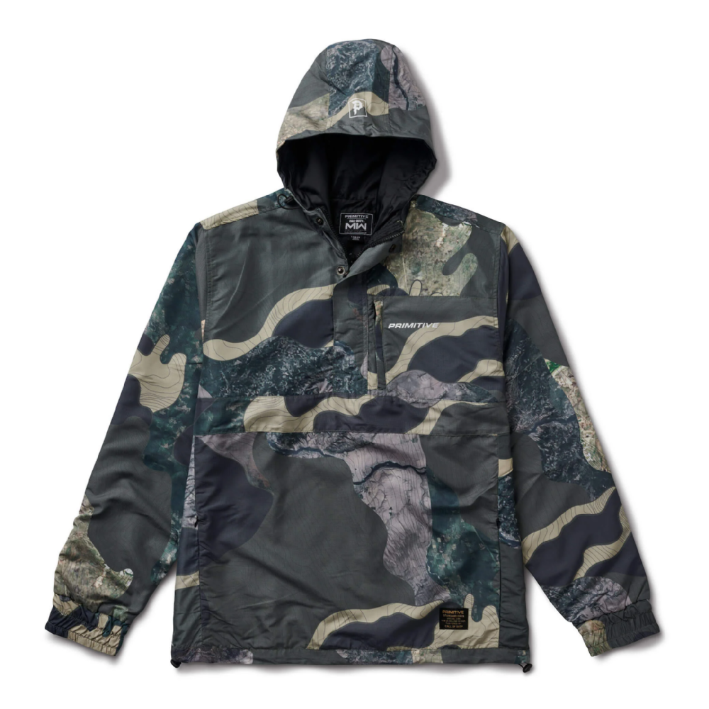 Jaqueta Anroak Primitive X Call Of Duty "mapping" Camuflado