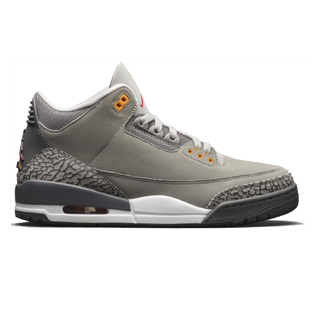 Tênis Nike Air Jordan 3 Retro Cinza