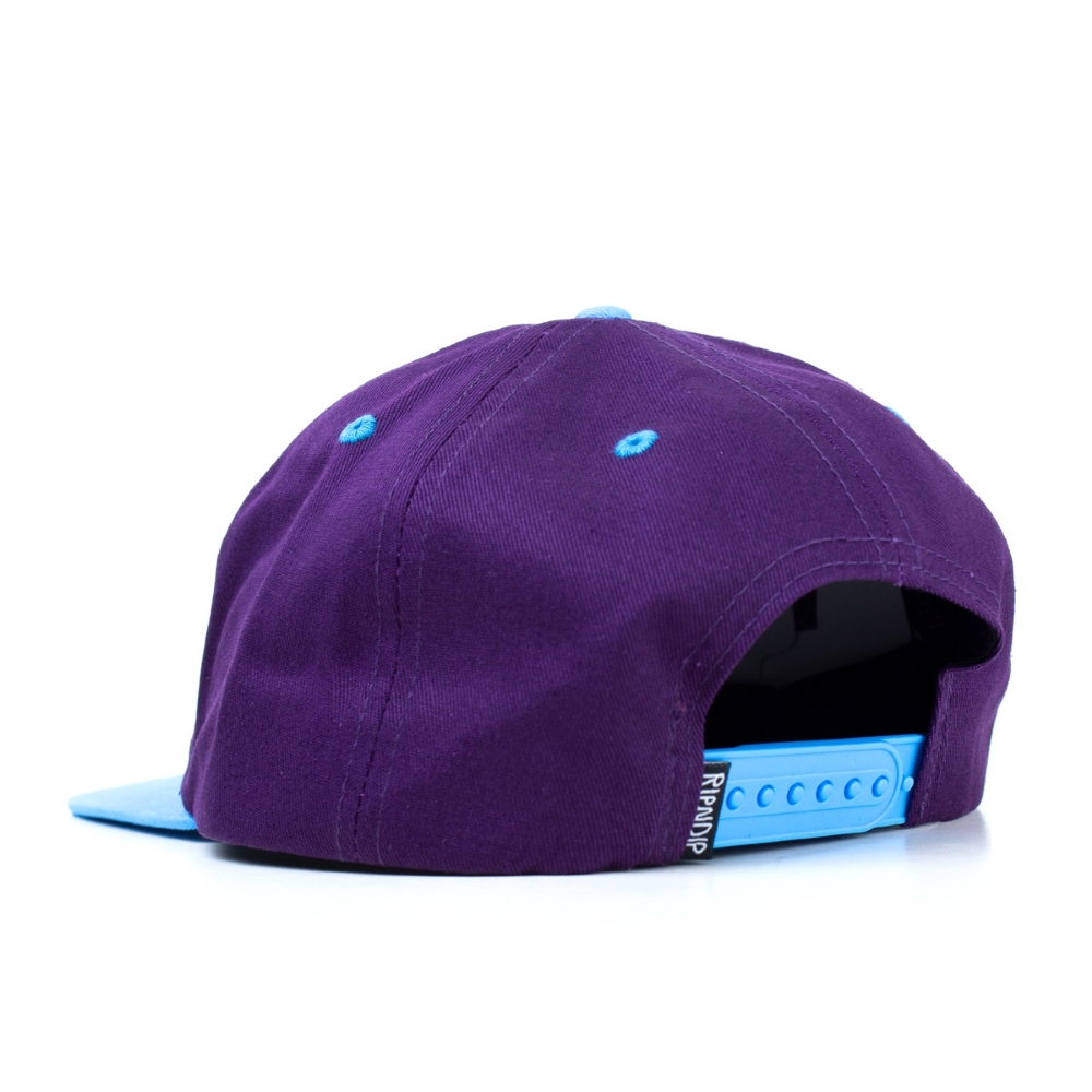 Boné Ripndip Castanza 5 Panel Roxo