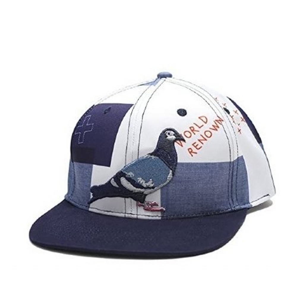 Boné Staple Patchwork Pigeon Branco