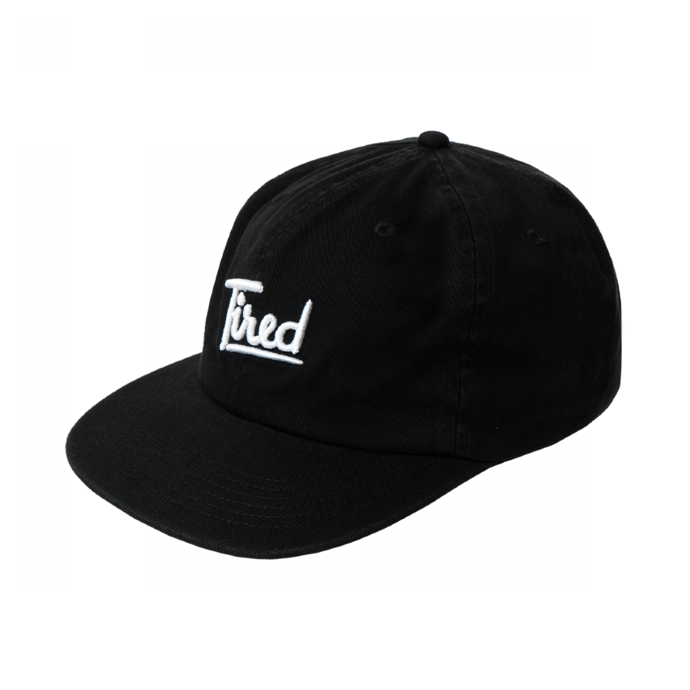 Boné Tired Script Snapback Preto