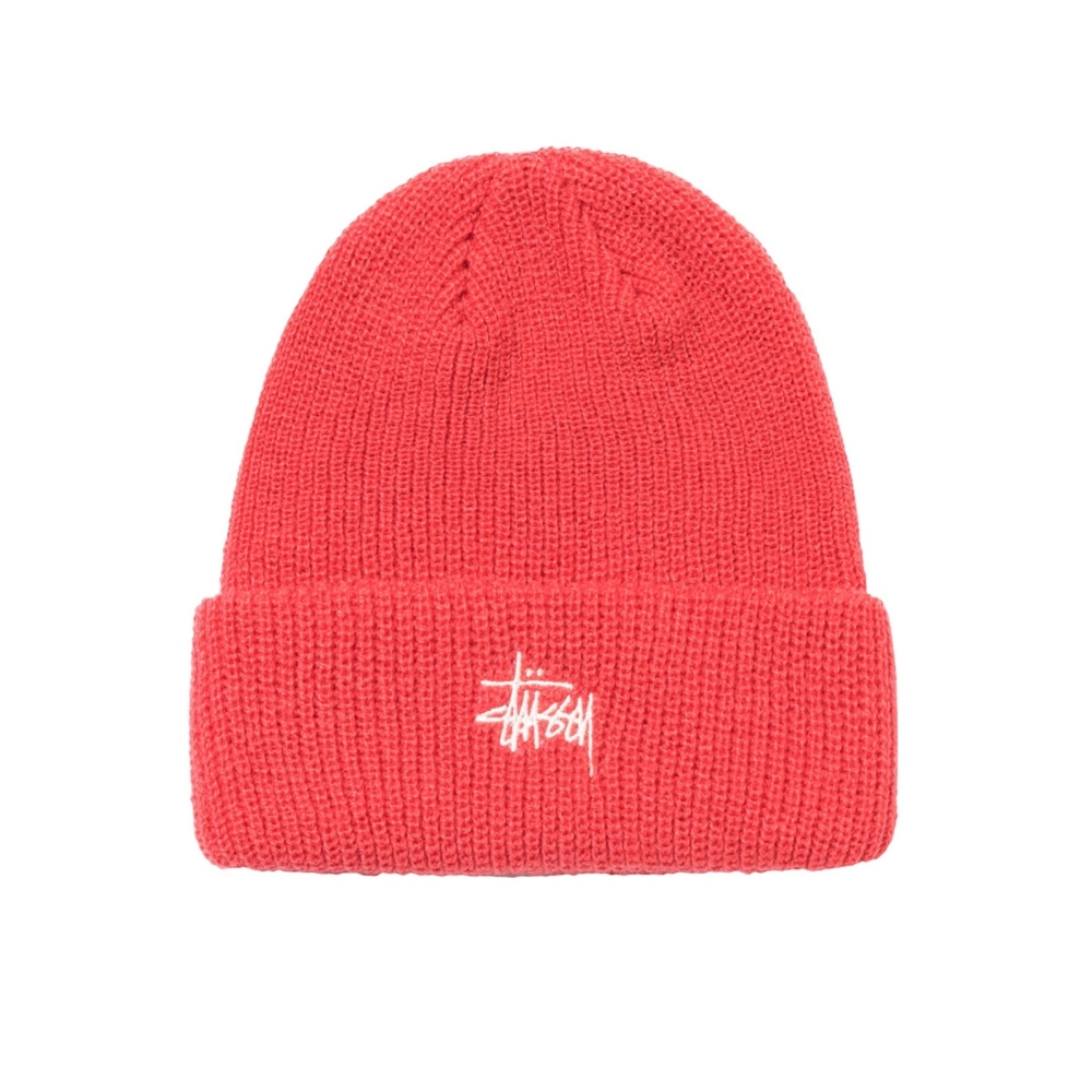 Gorro Stussy Basic Cuff Beanie Rosa
