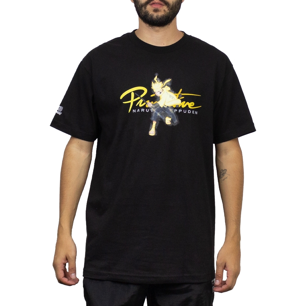 Camiseta Primitive Nuevo Kurama Preto