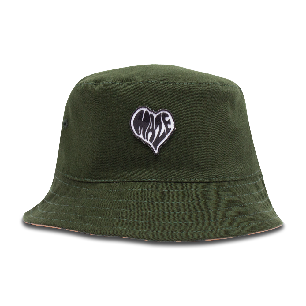 Bucket Maze Heart Dupla Face Verde
