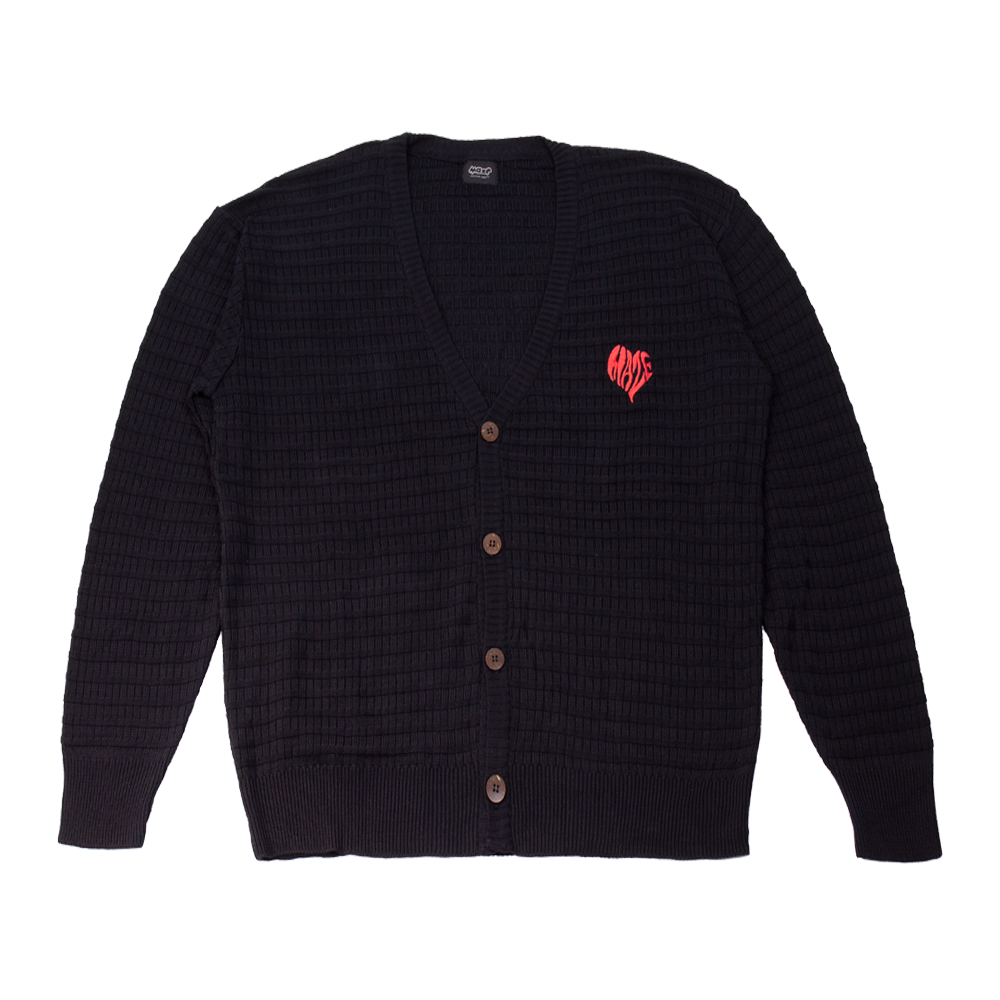 Sweater Maze Heart Preto