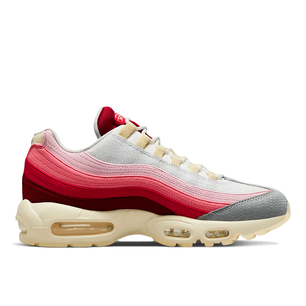 Tênis Nike Air Max 95 Qs Muscles Branco/rosa