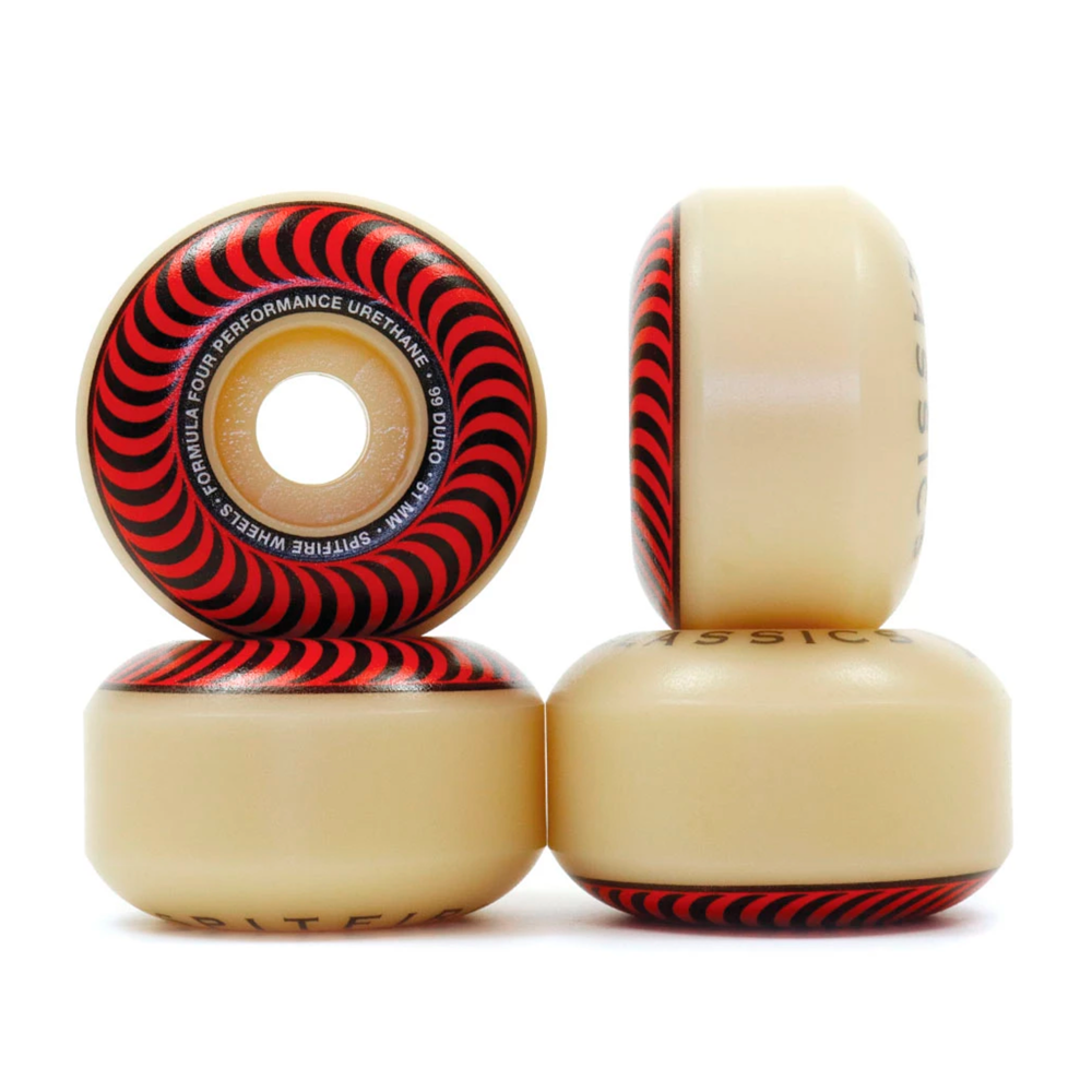 Roda Spitfire Formula Four Classic 51mm Vermelho