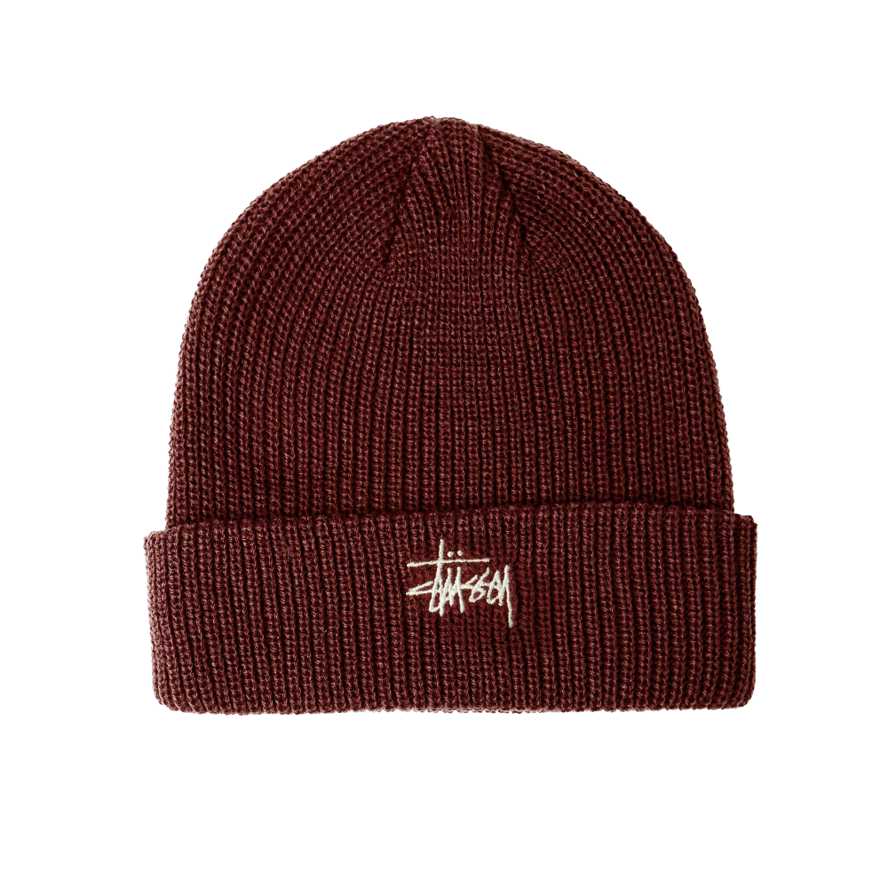 Gorro Stussy Basic Cuff Marrom