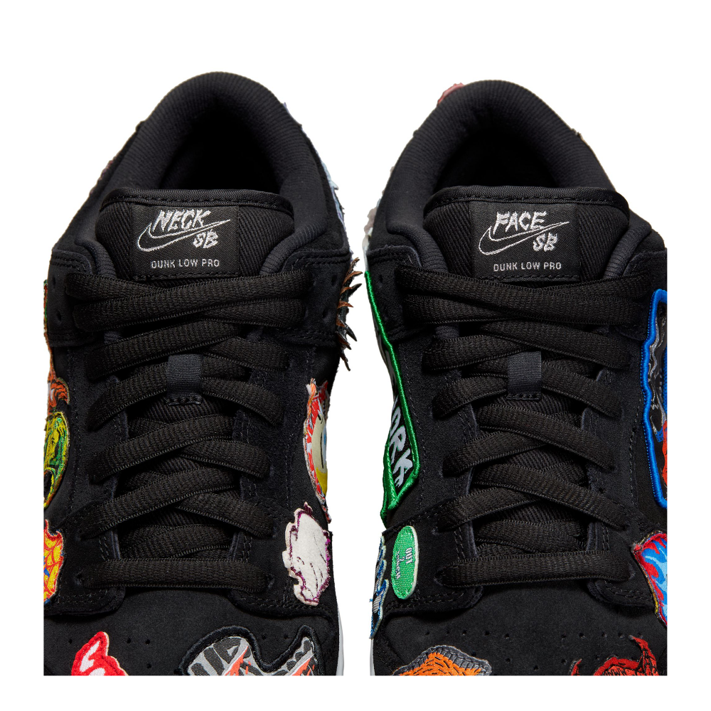 Tenis Nike Dunk Low Pro Qs "neck Face" Preto