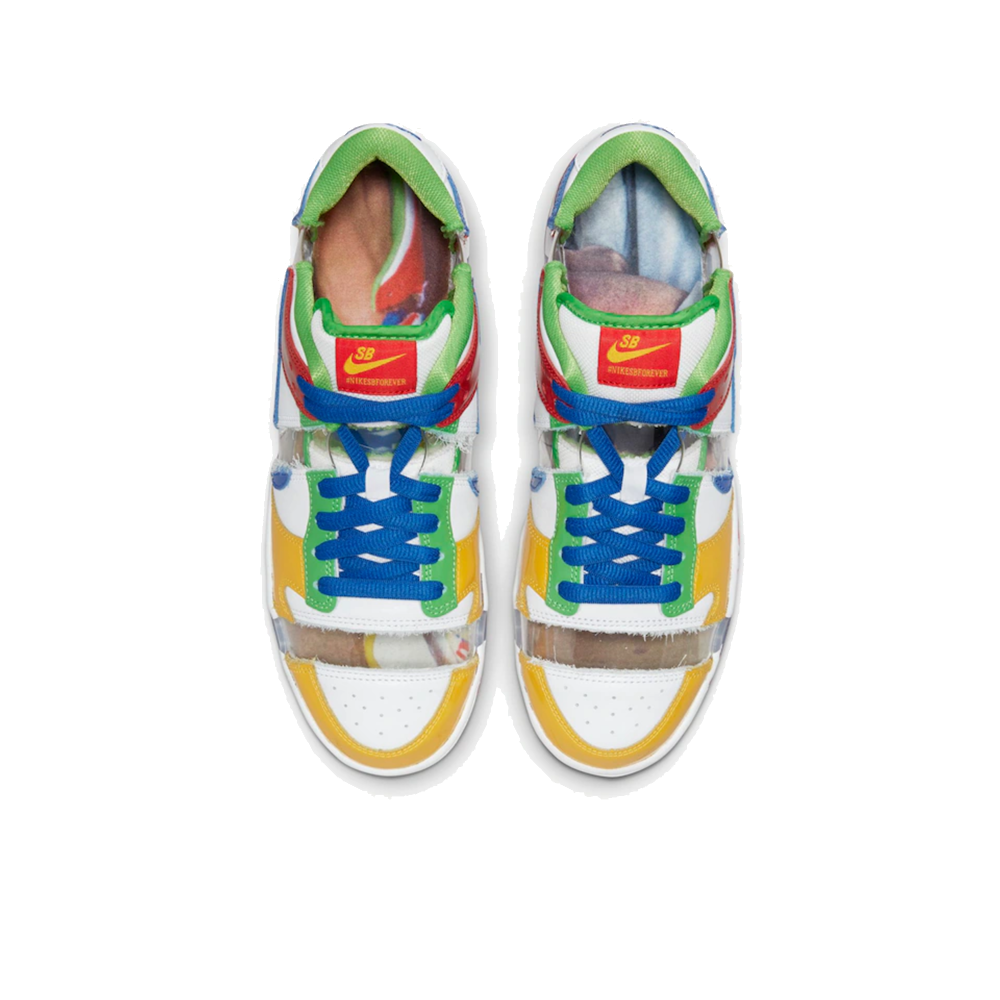 Tênis Nike Sb Dunk Low Og Qs " Sandy Bodecker " Colorido