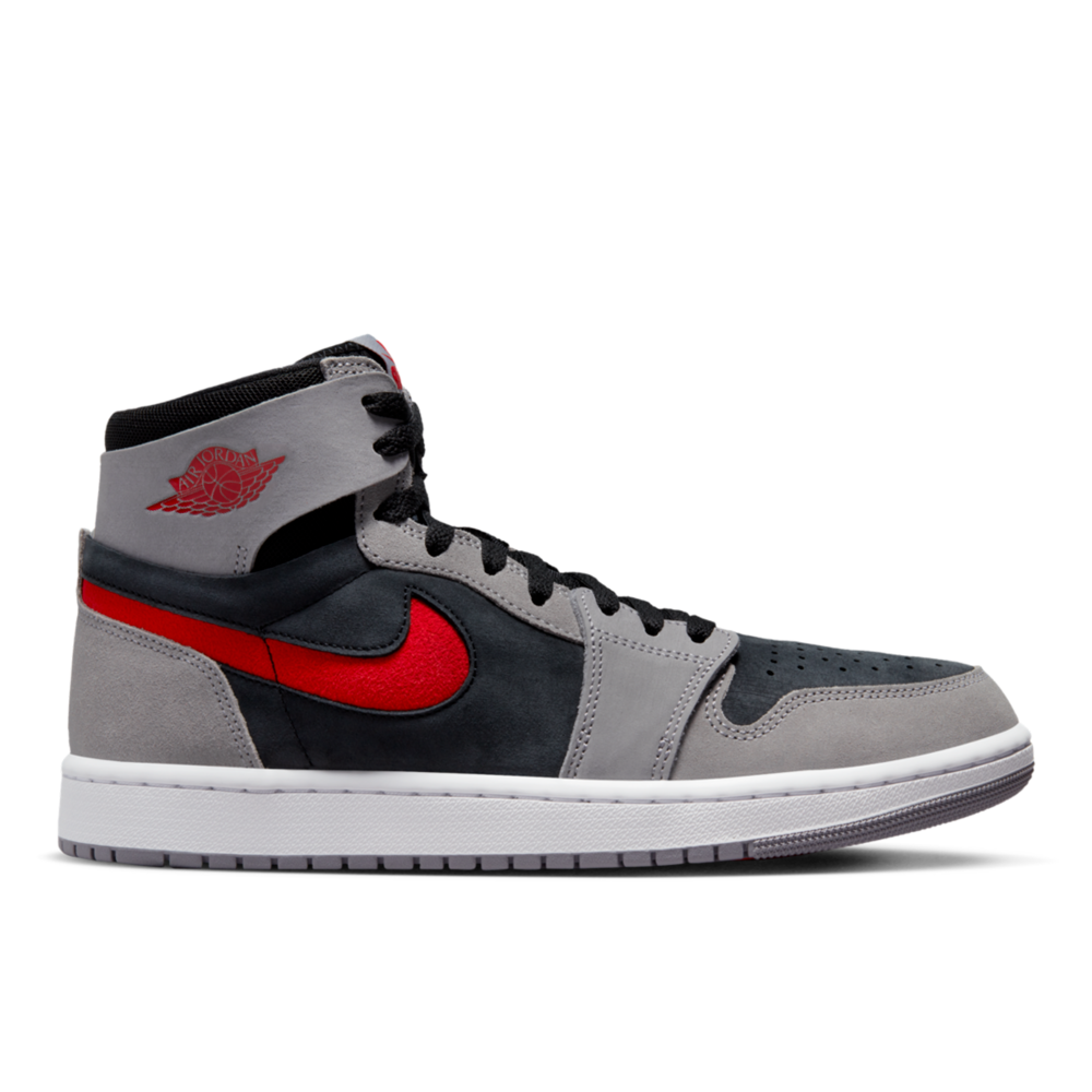 Tênis Nike Air Jordan 1 Zoom " Fire Red " Preto/cinza