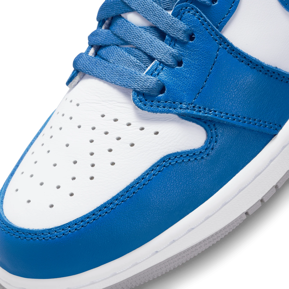 Tênis Nike Air Jordan 1 Retro High Og “ True Blue ” Branco/azul