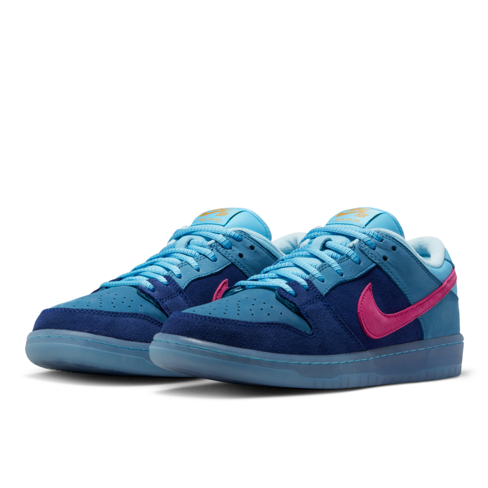 Tênis Nike Sb X Run The Jewels Dunk Low Pro Qs Azul