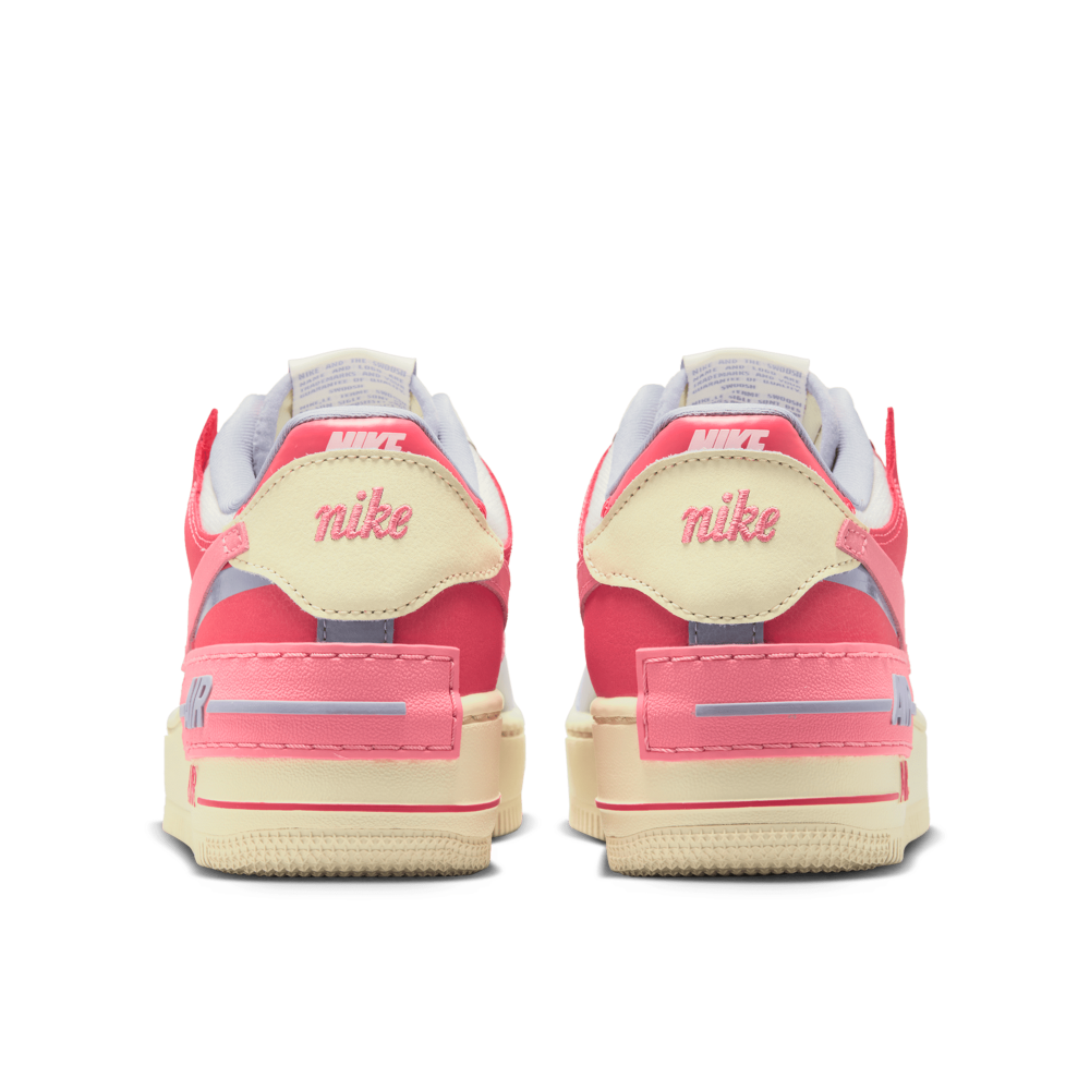 Tênis Nike Feminino Air Force 1 Shadow Bege/rosa