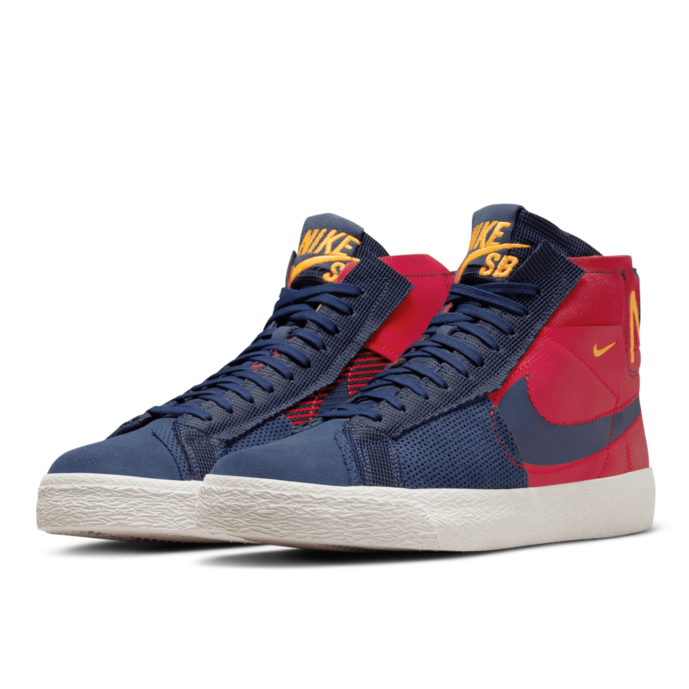 Tênis Nike Sb Zoom Blazer Azul/vermelho