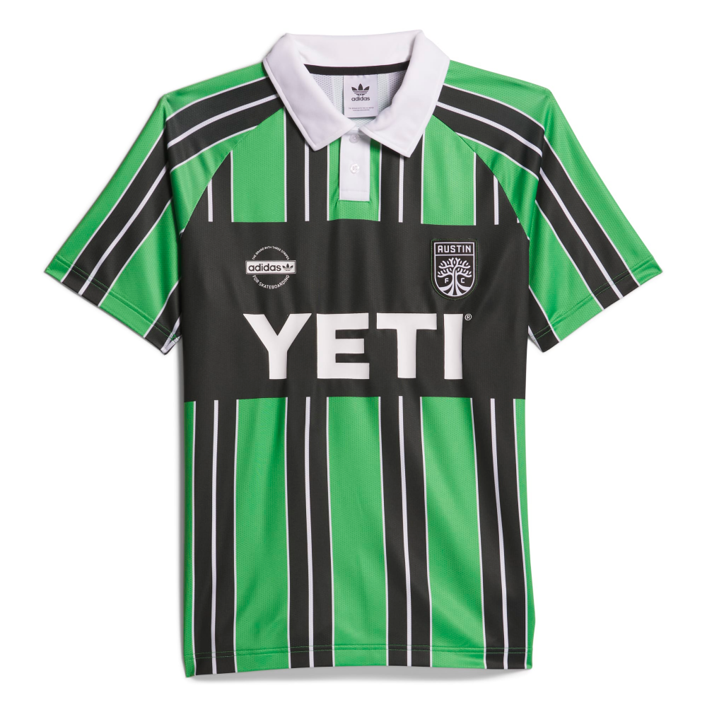 Camisa Jersey Adidas X No Comply Austin Fc Preto/verde