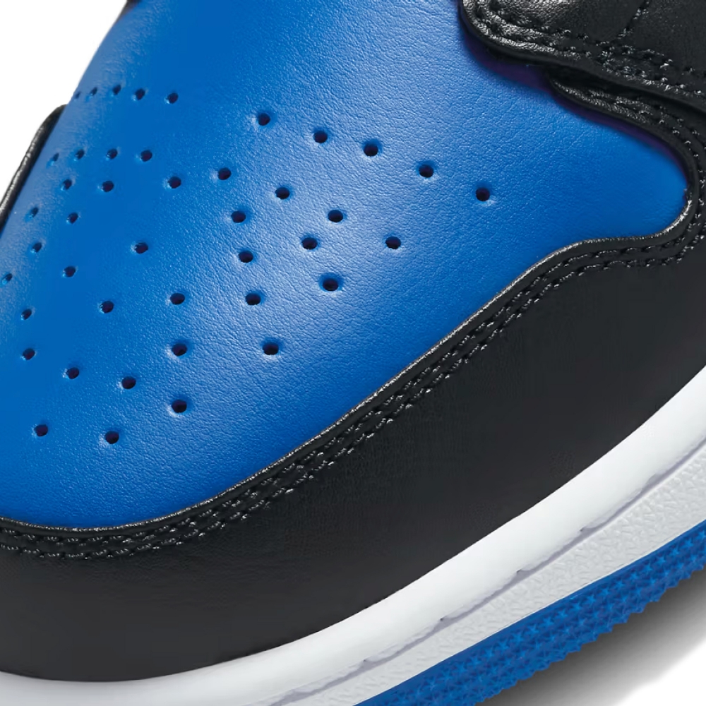 Tênis Nike Air Jordan 1 Low Preto/azul