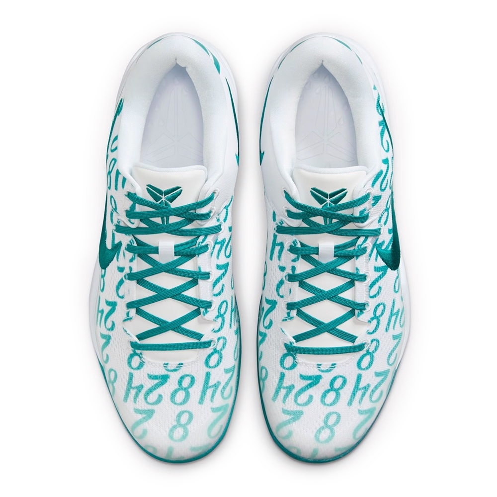 Tênis Nime Kobe Viii Protro "Radiant Emerald" Branco/Verde