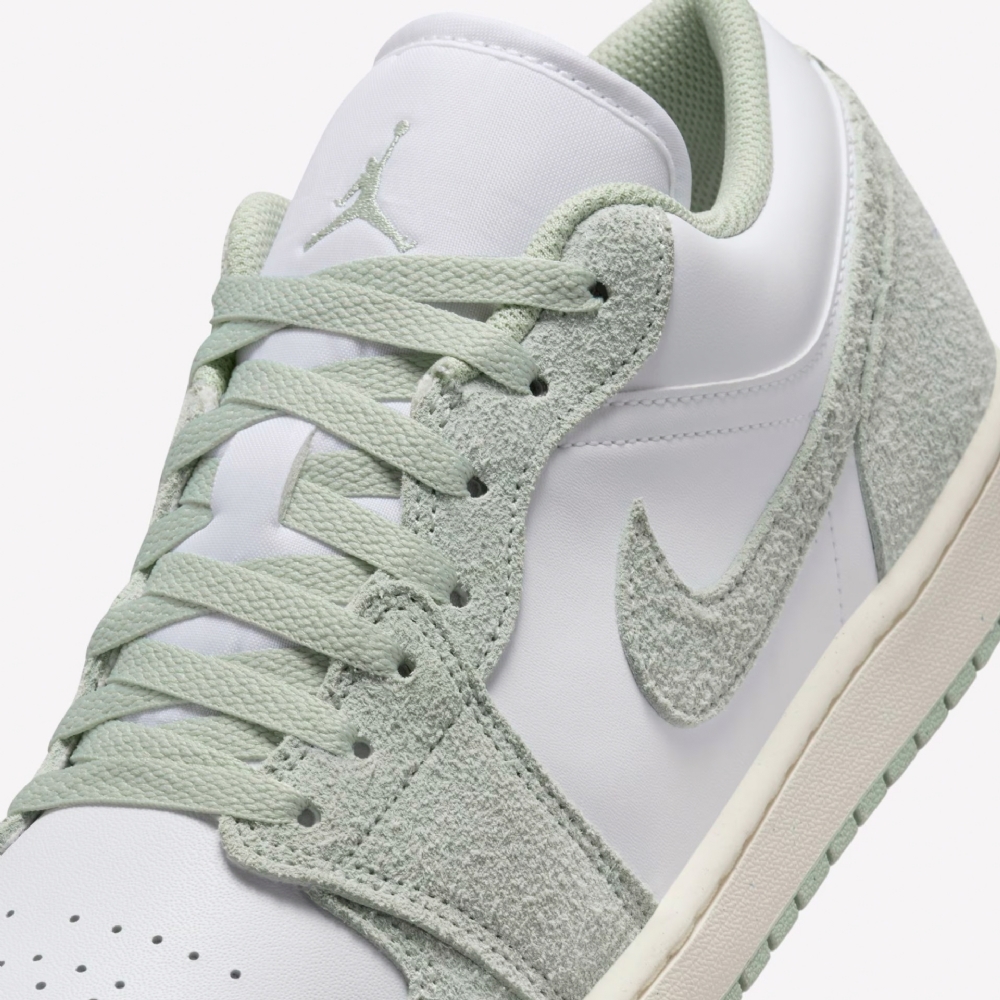 Tênis Nike Air Jordan 1 Low Se Branco/verde