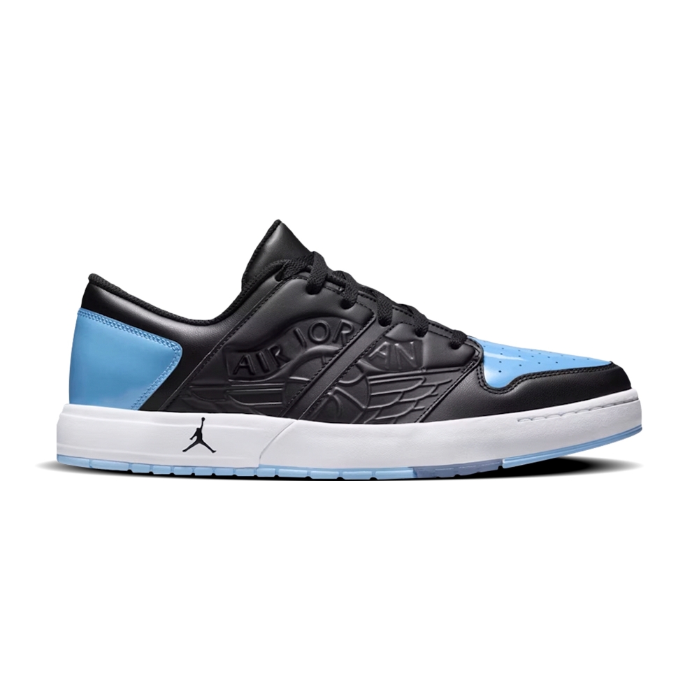 Tênis Nike Air Jordan 1 Low " Patent Bred " Preto/azul