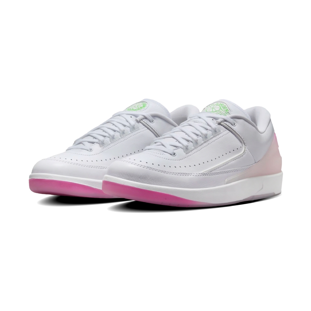 Tênis Nike Air Jordan 2 Low ''cherry Blossom'' Branco/rosa