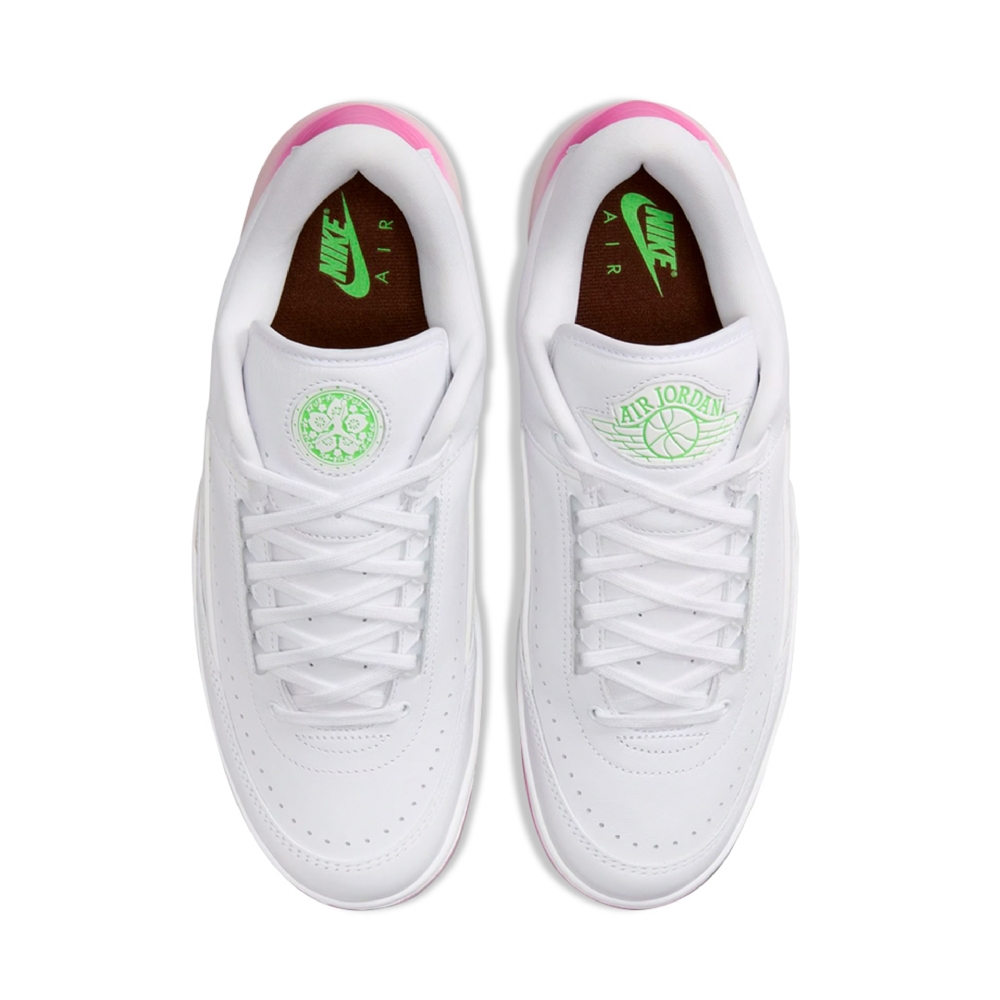 Tênis Nike Air Jordan 2 Low ''cherry Blossom'' Branco/rosa