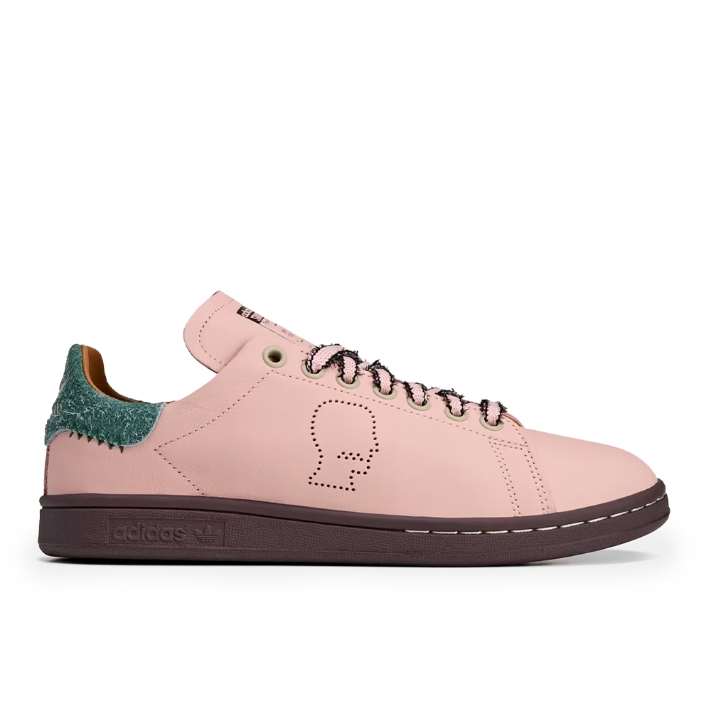 Tenis Adidas Stan Smith Brain Dead Rosa Claro