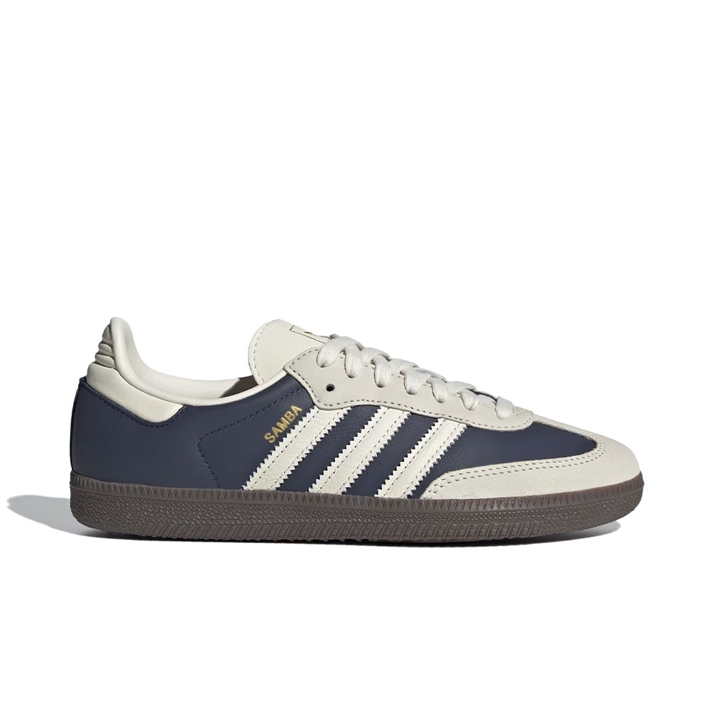 Tênis Adidas Samba Og Bege/azul